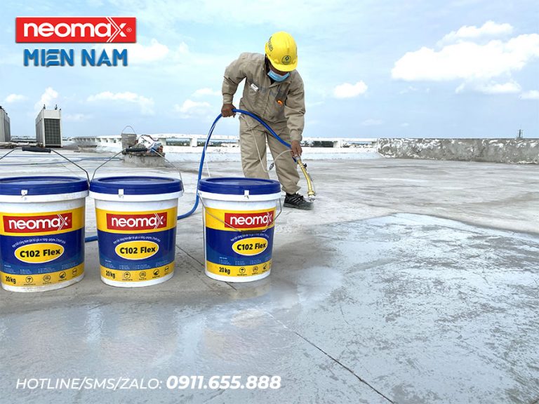 NEOMAX C102 FLEX | Chất chống thấm đàn hồi gốc xi măng
